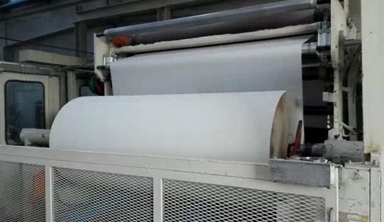 Perini 2.650 mm automatic Start-Stop rewinder 703G with industrial logsaw