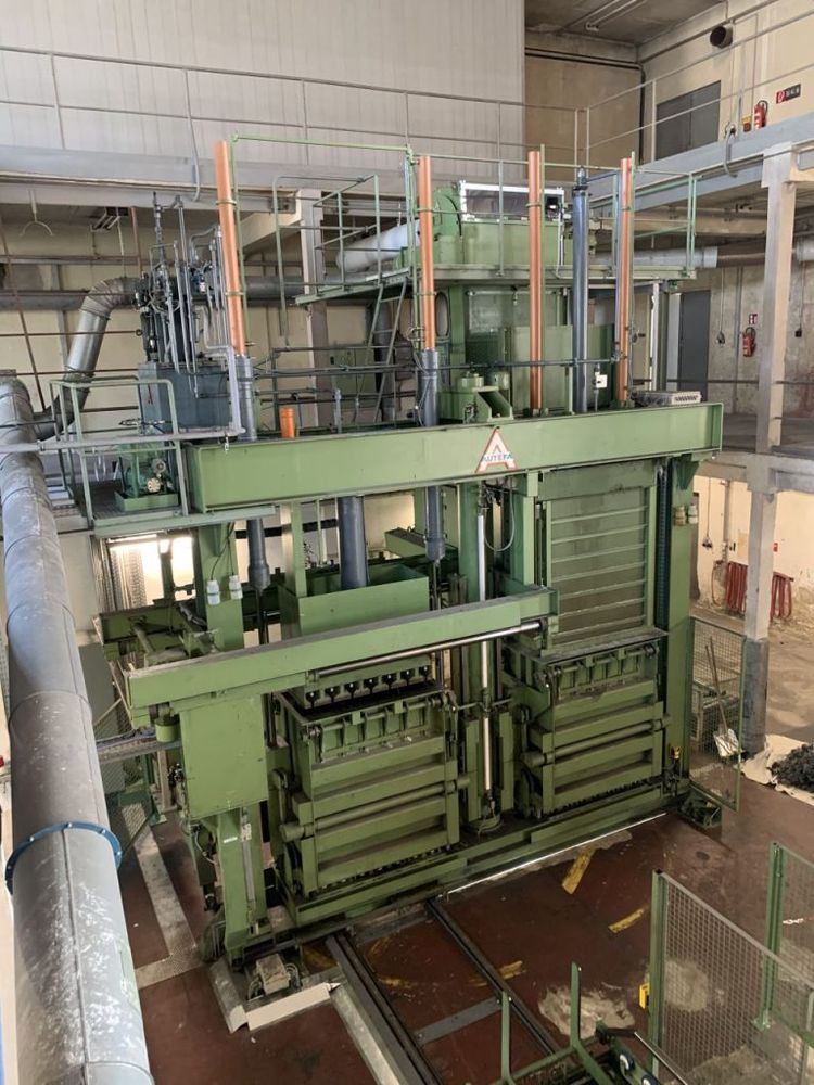 Autefa 200to Double Box Bale Press