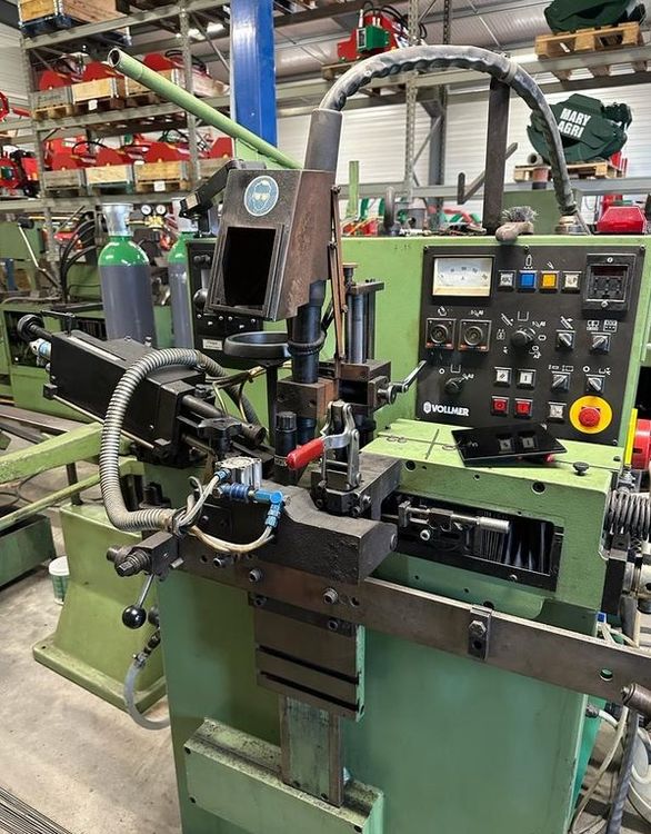 Vollmer VOLLMER Automation system for adjusting the tooth tips of band ...