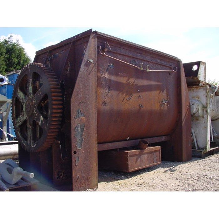 Norris Mild Steel U Trough Mixer Blender