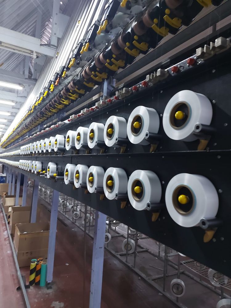 Barmag FK6 V-1000 draw texturing (DTY ) machine