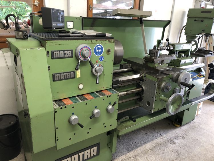 Matra Engine Lathe 2000 rpm MD 26 S x 1000