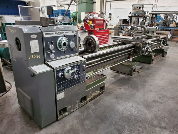 Mazak GAP BED ENGINE LATHE 1200 RPM REX 610 x 4000