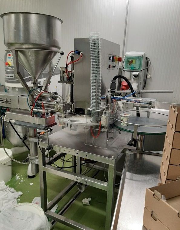 PACKINOV RMD Eco Yoghurt packaging machine