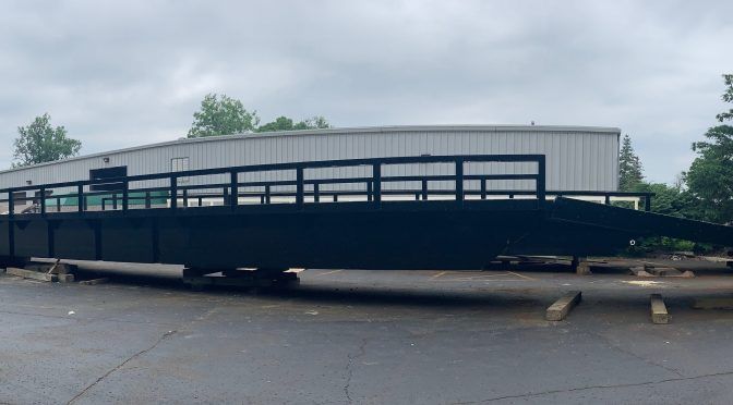 180′ x 12′ Floating Bridge or 2 Barges with Ramps