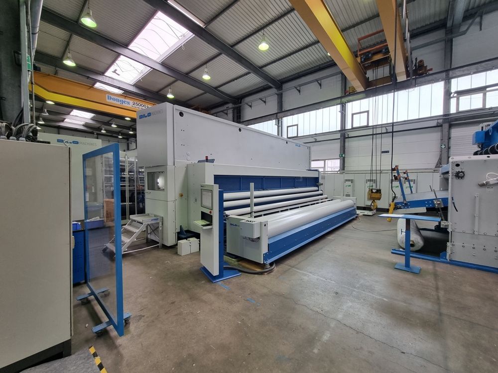 Dilo, Spinnbau Needling line