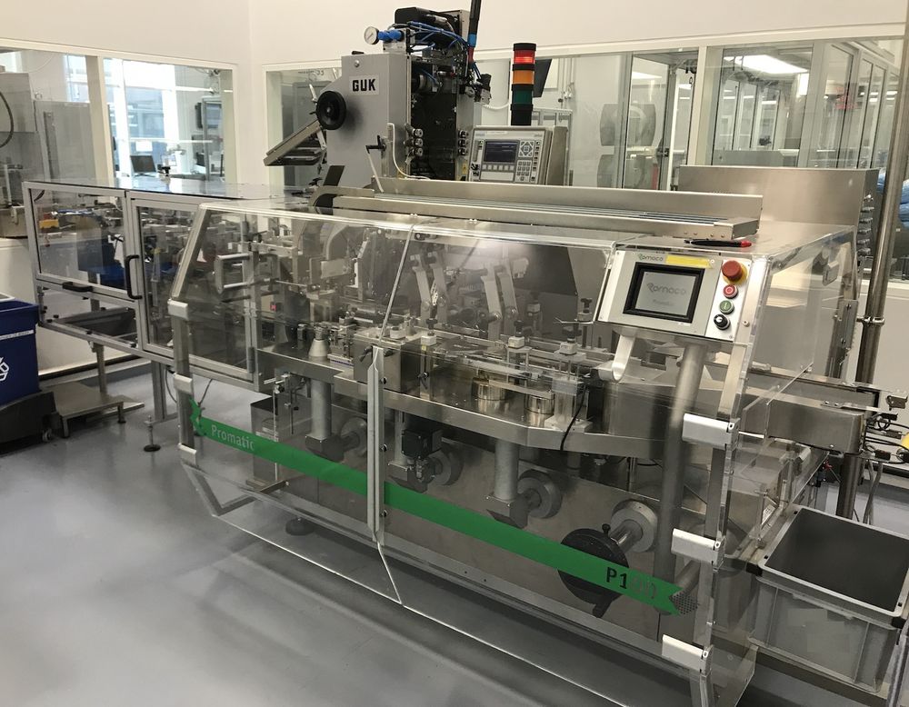 Promatic, Romaco P100, Cartoning Machine