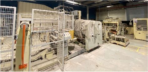 OMET TV840 Napkins converting line complete with Multipack wrapping