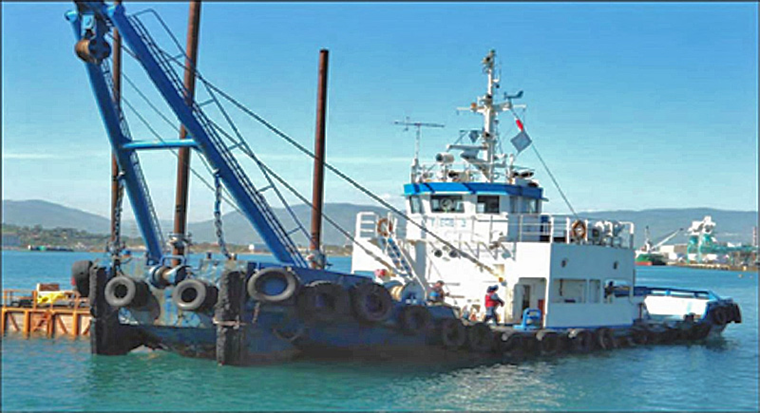 1000 hp Twin Screw Anchor Boat Anchor Boat