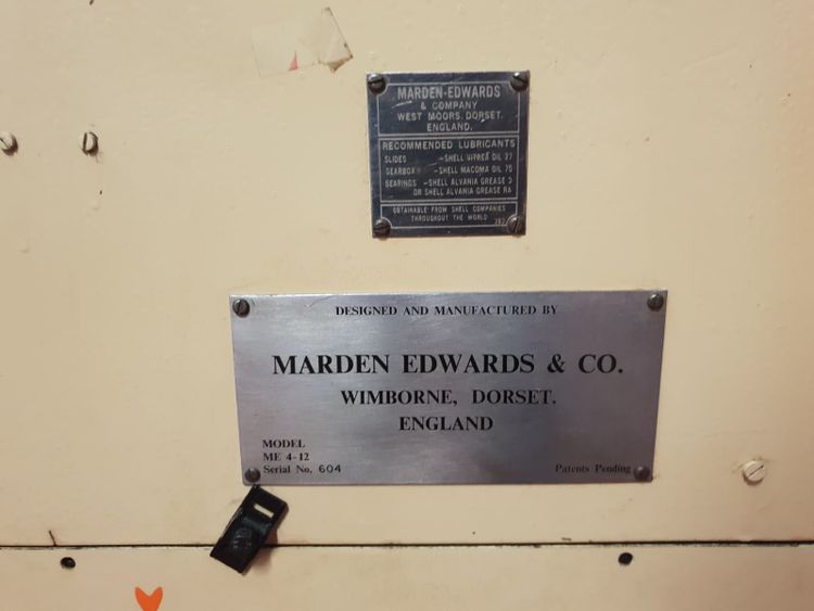 Marden Edwards ME4-12 Film Overwrapper