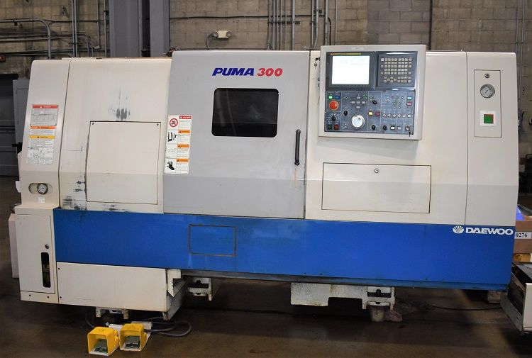 Daewoo Fanuc 21I-TB CNC Control 2800 rpm PUMA 300C 2 Axis