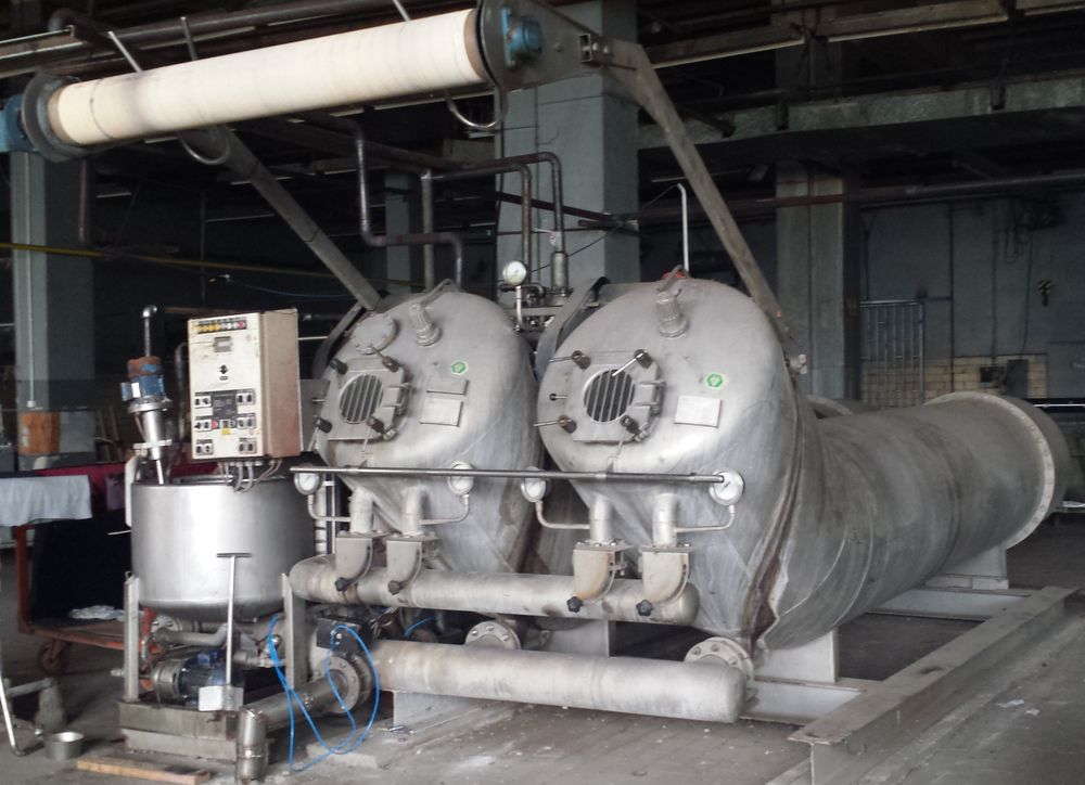 Thies THIES DYEING MACHINE 2-TUBES MODEL TRD SOFT D-4420 COESFELD 4362 ...