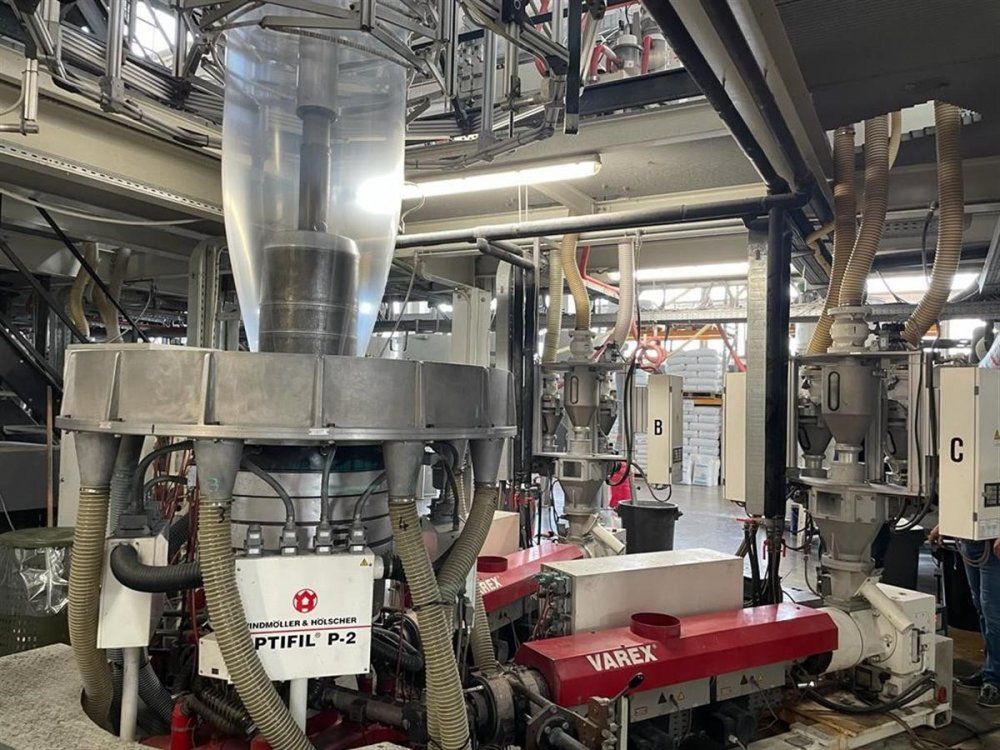 Windmoller & Holscher Varex Blown film extrusion line