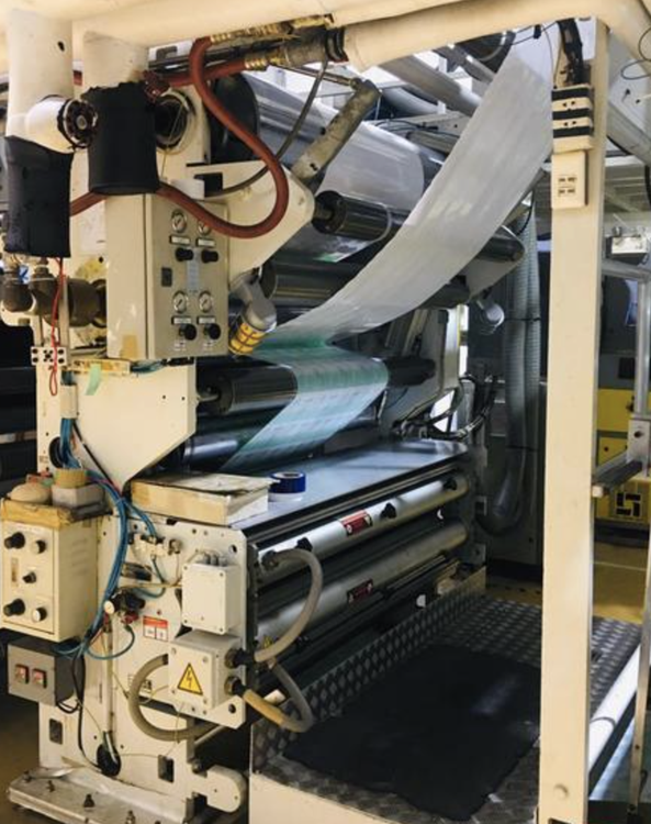 Triplex Dry Laminator / coating machine Solvent based