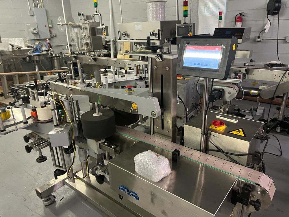 CVC 400 U1C cvc model 400 uc1 front and back labeler