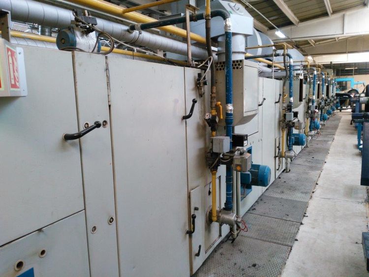 Brückner stenter 180 cm ww 7 chambers,gas heated