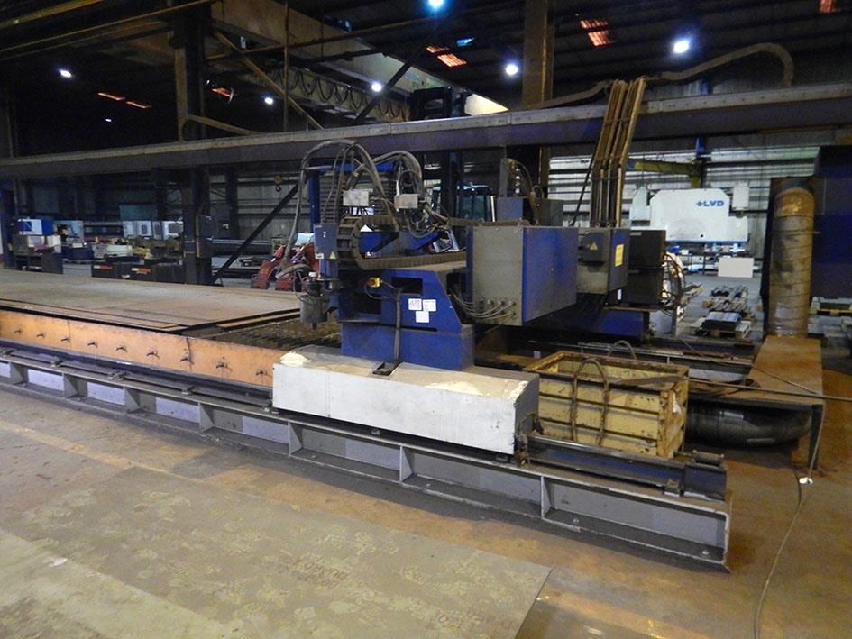 Messer Griesheim 21 000 x 3000 mm (2x plasma) Messer Griesheim Omnimat ...