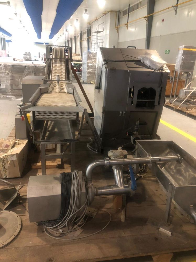 Sanovo SL30/1 Semi-automatic egg loader EGG BREAKING LINE WITH STORAGE ...