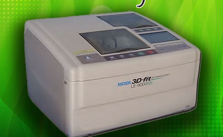 Nidek, Santinelli LE-9000EX Express Edger with ICE-9000 Blocker