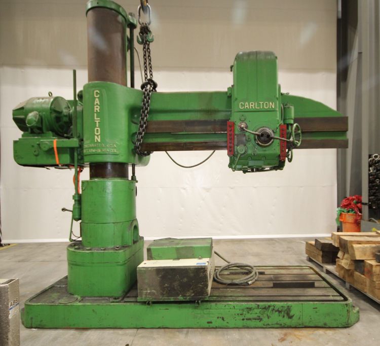 Carlton 8’ x 19” Radial Drill Model 4A 1500 RPM