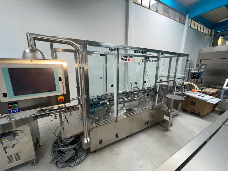 Ima F2000, Aseptic Filling and Closing Machine