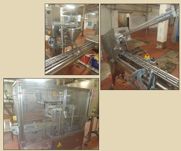 Mondini Blister pack line for Nutella