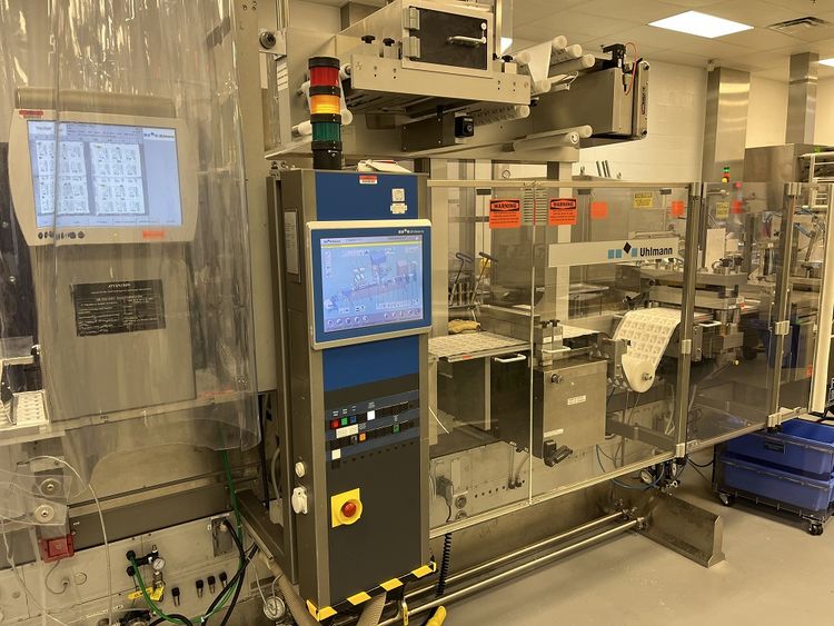 UHLMANN UPS 4 MT Form Fill Seal Blister Line
