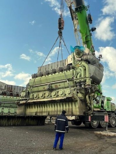 3 Rolls Royce Rolls Royce Bergen B32:40-V12 Marine Diesel Engine