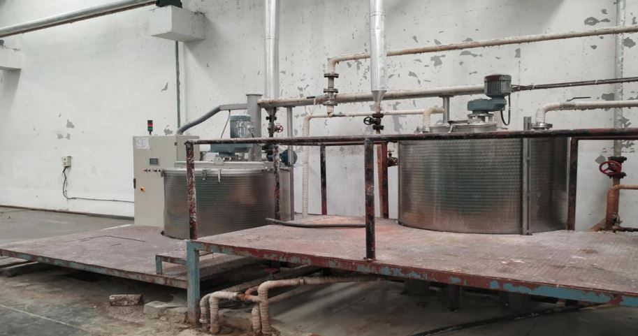Karl mayer DIrect warping and sizing machine 180 Cm