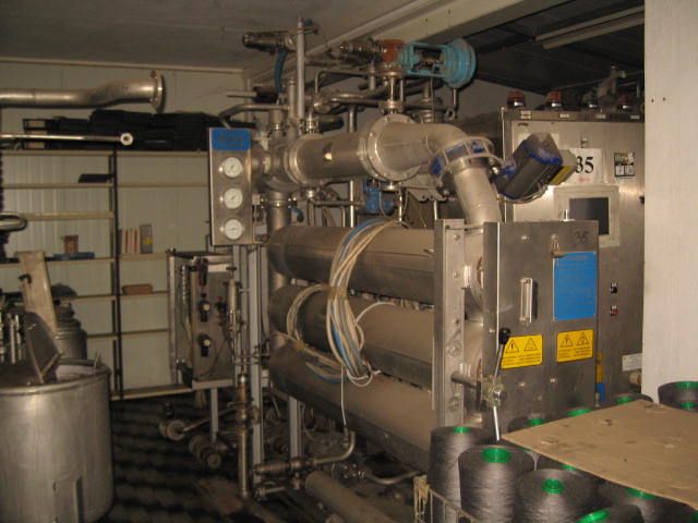 Obem Complete Yarn Dyeing with horizontal autoclaves OBEM, full automatised