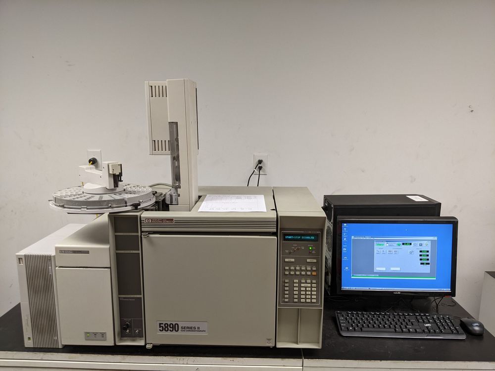HP 5890, 5972 GC-MS