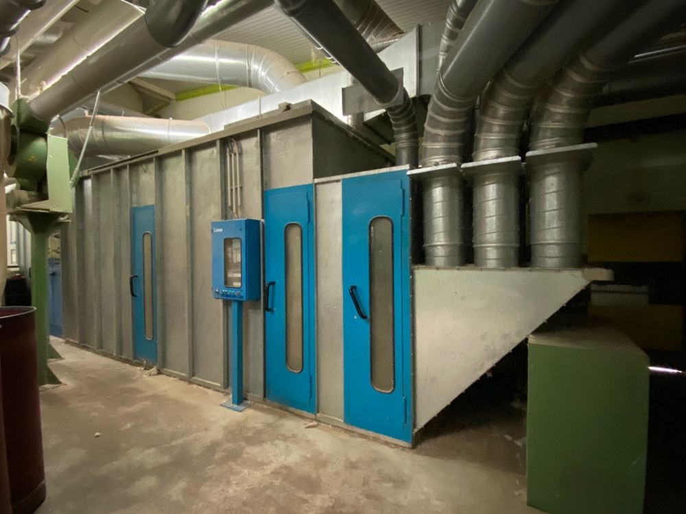 Luwa Q1 27 06 Filtration and AC unit and cotton waste filtering