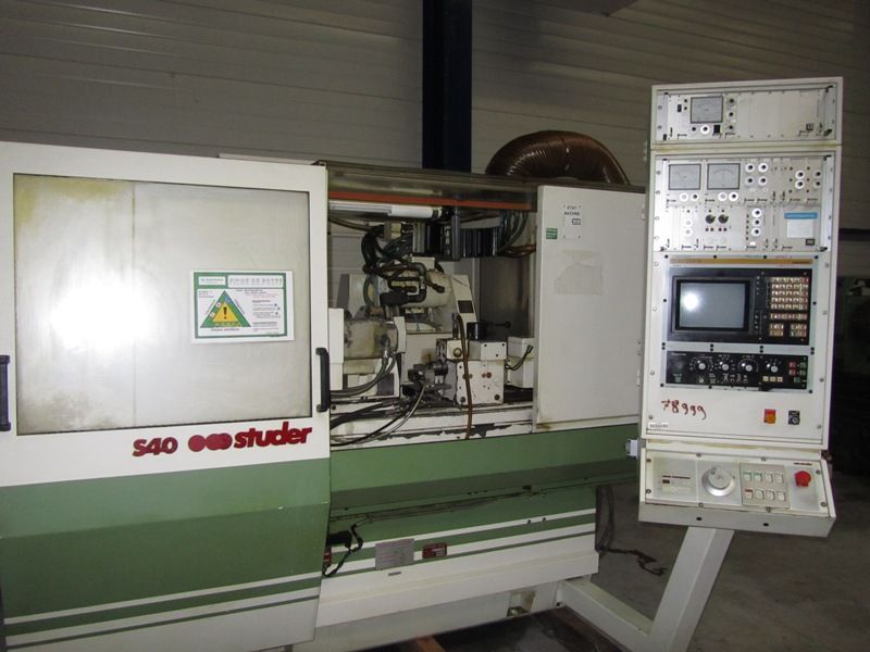 Studer 9.8" x 25.59" S40 UNIVERSAL CYLINDRICAL CNC GRINDER