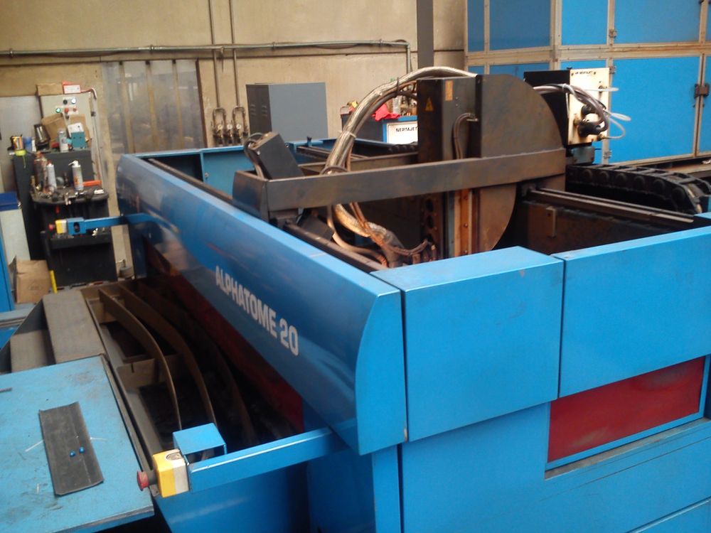SAF Alphatome 20, Cutting machine