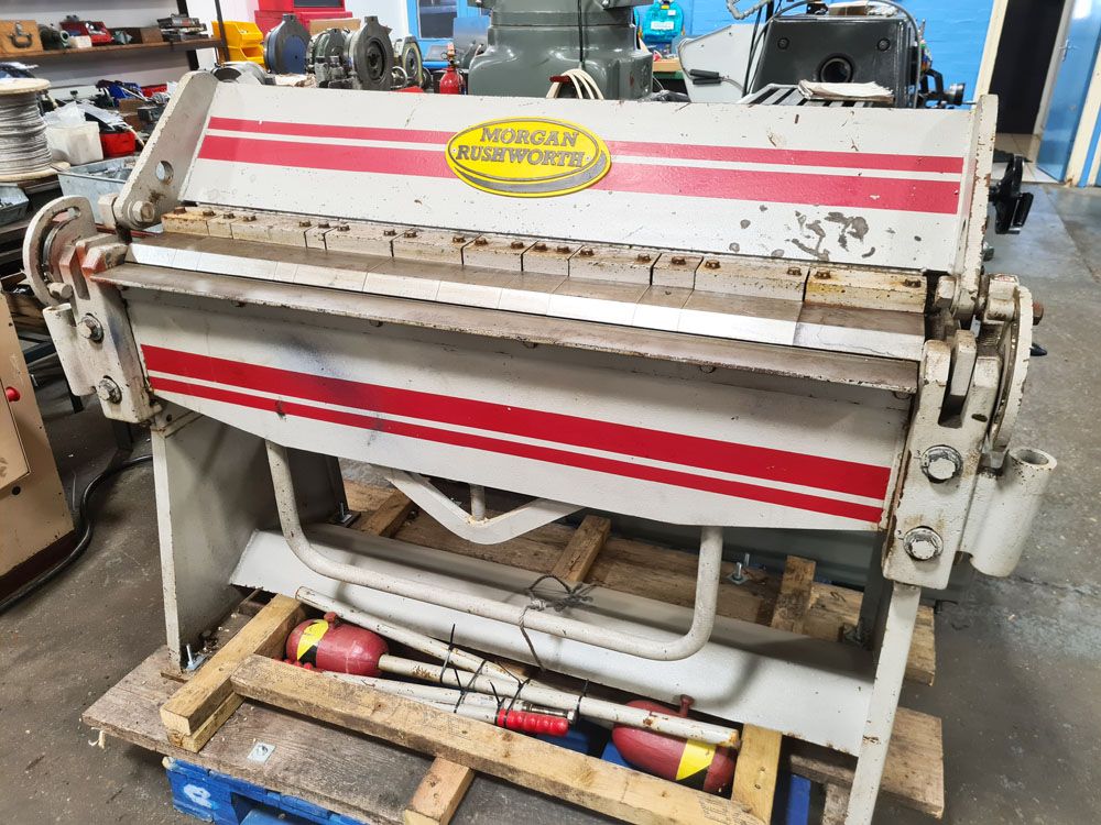 Morgan Rushworth Gauge Box Pan Folder 50 X 16