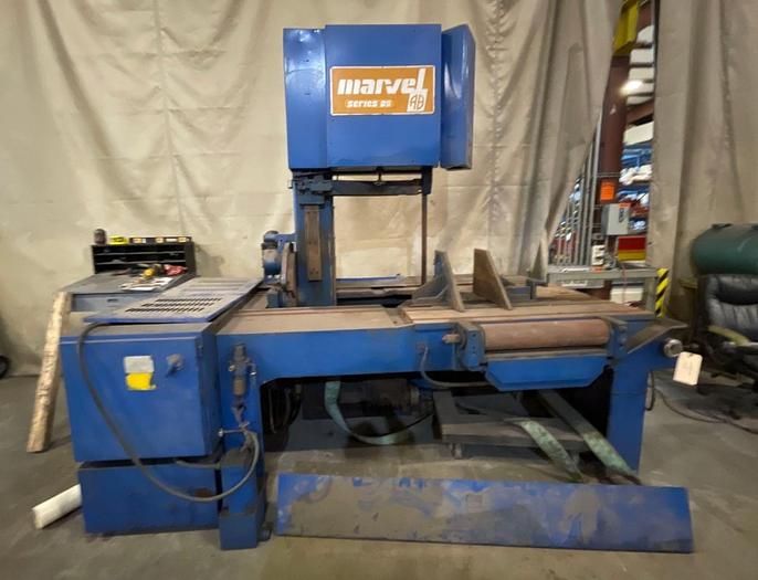 Marvel 25 HEAVY-DUTY TILTING-HEAD VERTICAL BAND SAW Semi Automatic