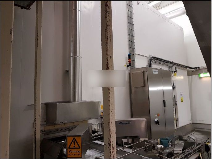 Frigoscandia, JBT GCM106-08-40-40 NS CR Spiral Freezer