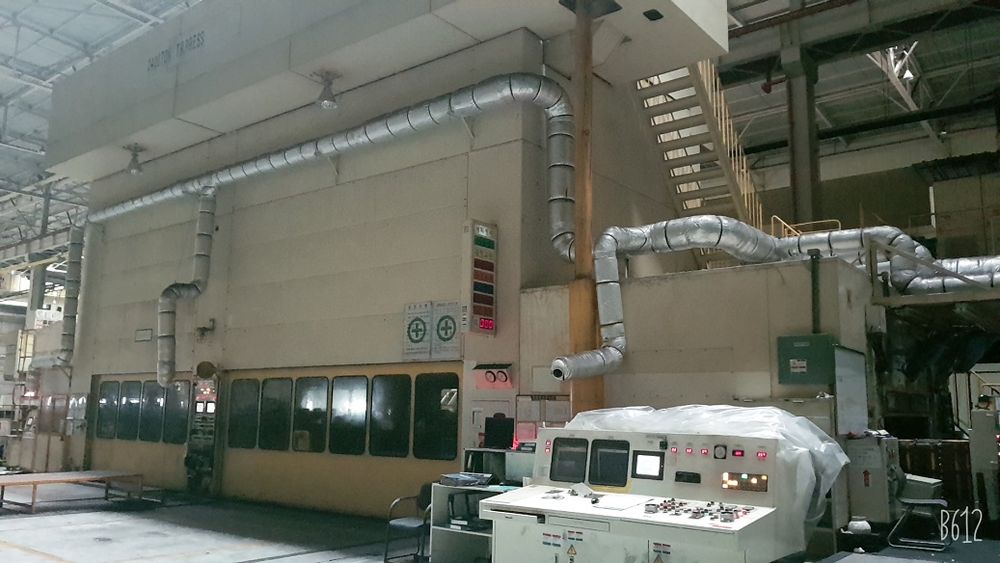 Hitachi Zosen TLE8-2400-1800x5-2400 2400 Transfer press