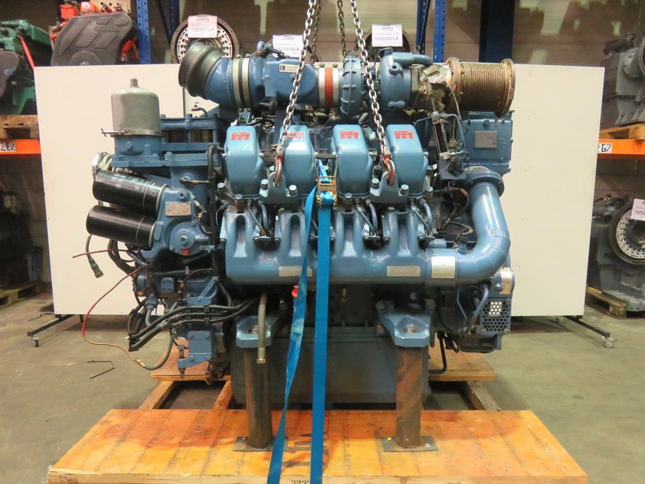 MTU 8V-4000 Diesel Marine Engine