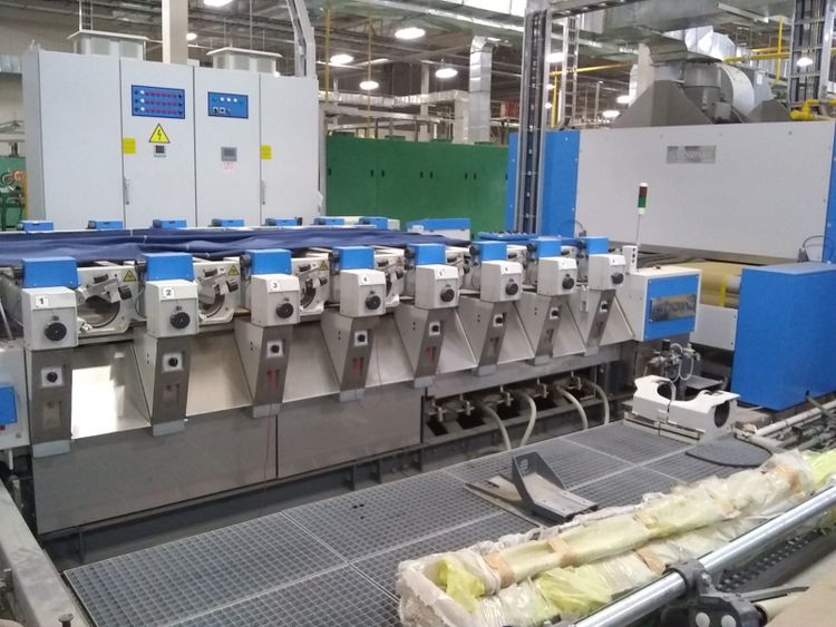 Stork RD8 170 Cm Rotary Screen Printer with steamer