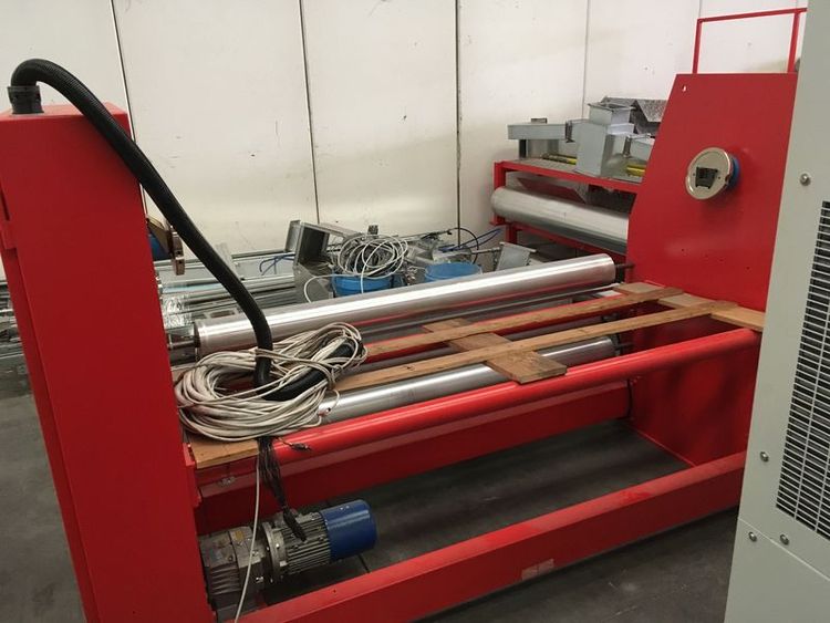 Mario crosta double powder scatter coating/lamination line, yoc: 2015 ...