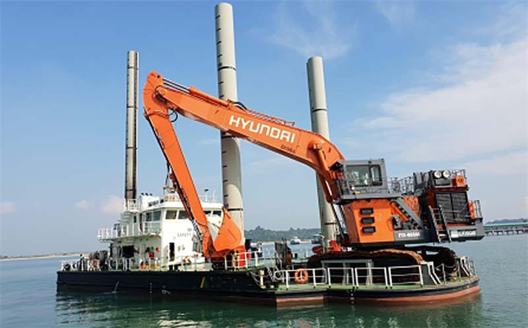 4.5 m3 Hitachi EX1900-6 Excavator Dredger