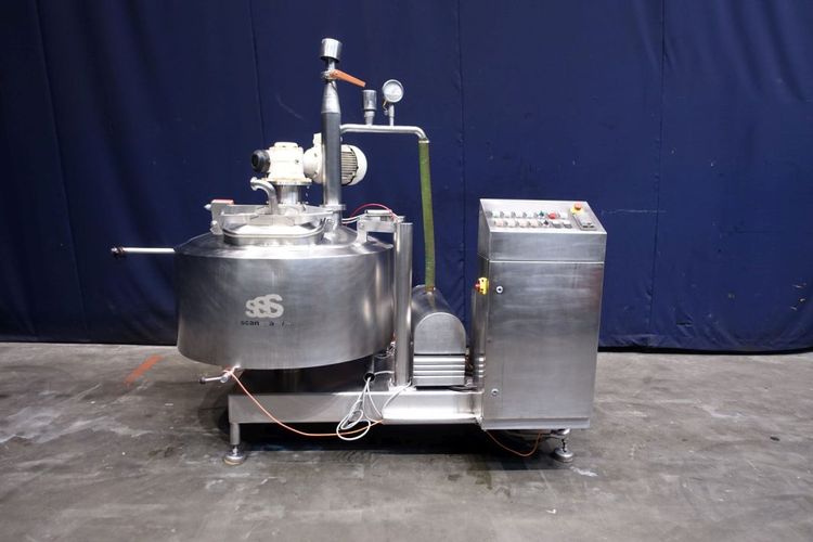 Scanima SRB-200 Double jacketed Vacuum ingredient dissolver