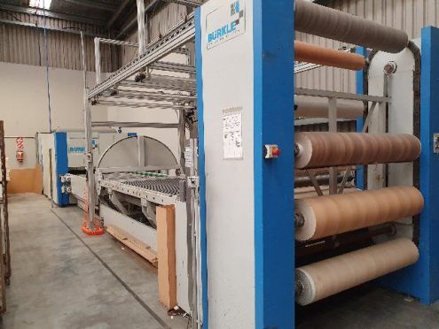 Burkle BTF 1528-1400, Membrane press