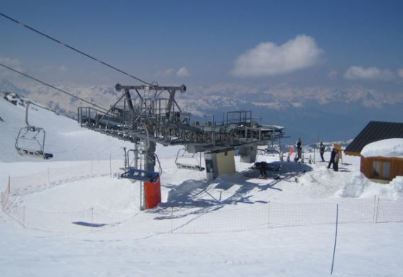 Doppelmayr 4 seats fixed grip chairlift