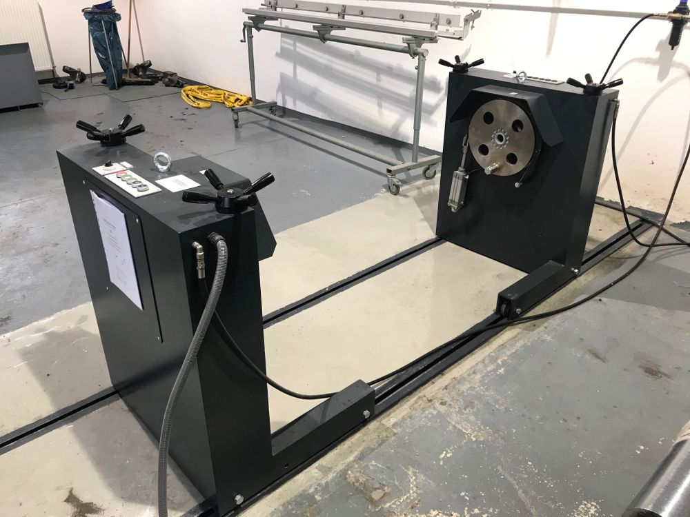 Karl mayer SBU Unwinding Device