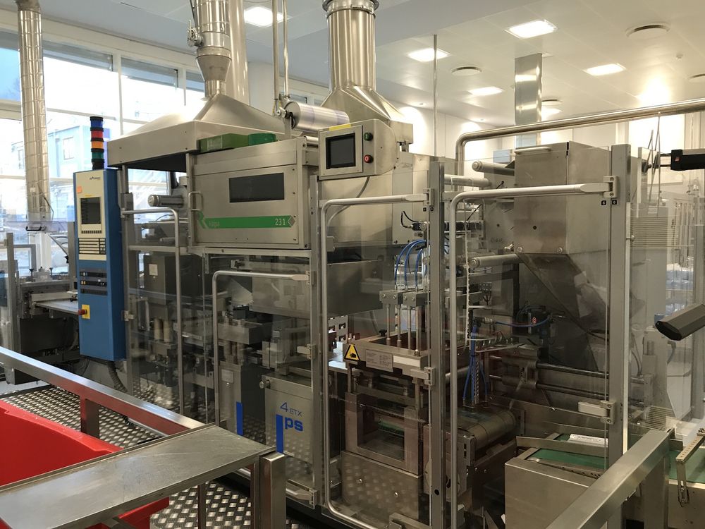 UHLMANN UPS4 ETX, Blistering Machine