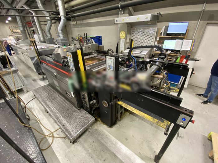 SPS VITESSA SL 2 STOP CYLINDER SCREEN PRINTING MACHINE