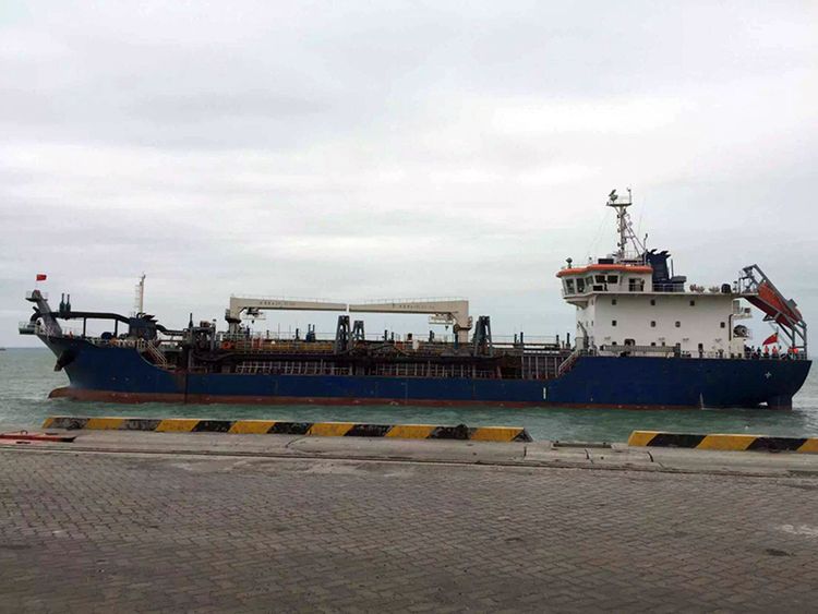 5500CBM TRAIL SUCTION HOPPER DREDGER LOA/LBP/BEAM/DEPTH 105/95.2/19/8.0M