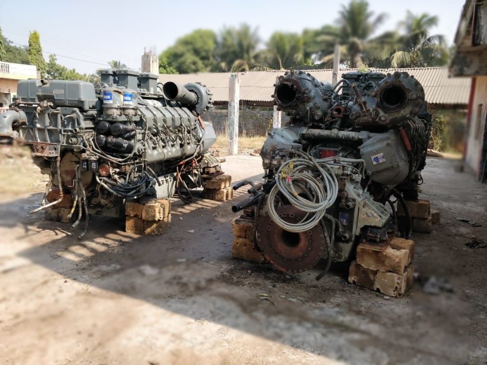 MWM TBD 616 V16 DEUTZ MWM TBD 616 V16 Engine